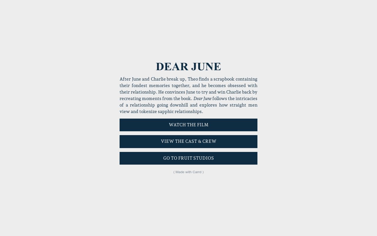 Dear June